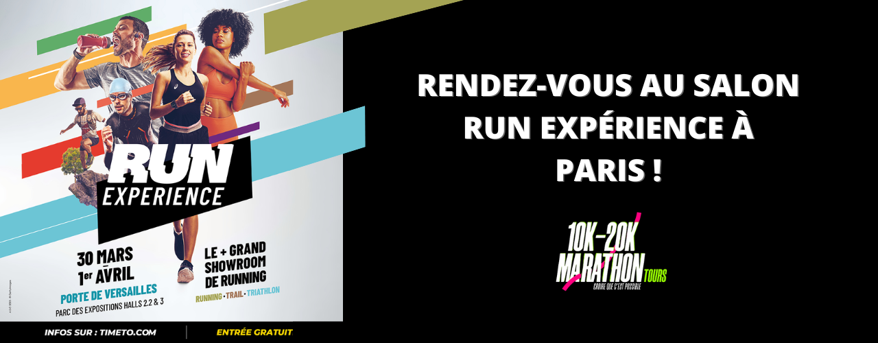 RENDEZ-VOUS AU SALON RUN EXPERIENCE A PARIS ! | Running Loire Valley